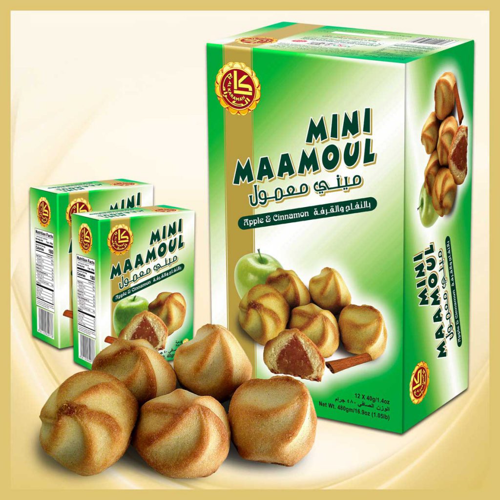 Mini Maamoul Apple & Cinnamon – AlKaramah Dough