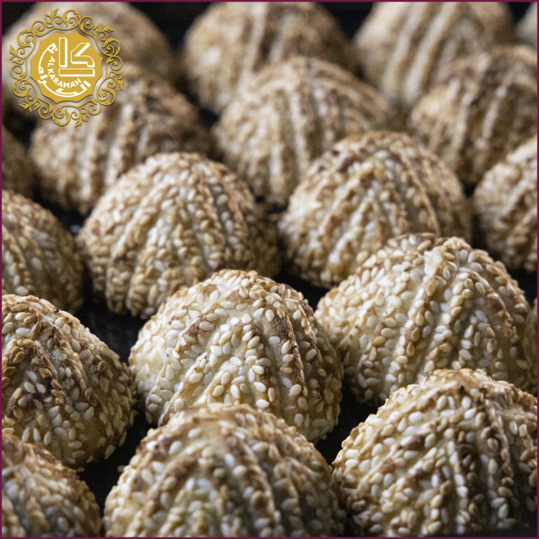 Date Maamoul Semolina Sesame 1kg – AlKaramah Dough