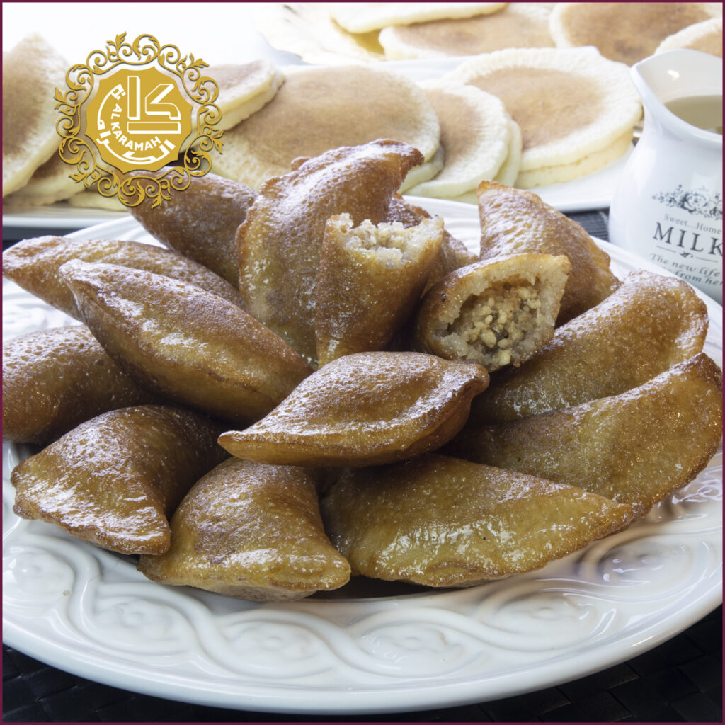 Qatayef With Walnuts-Kg – AlKaramah Dough